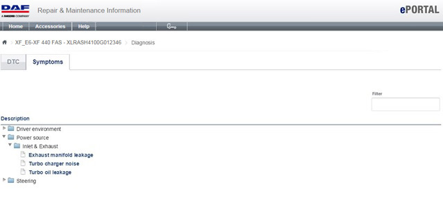 VM symptom resolution - DAF